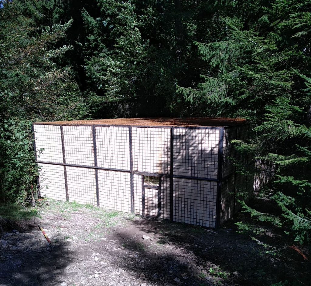 Lynx enclosure is ready! - Life lynx