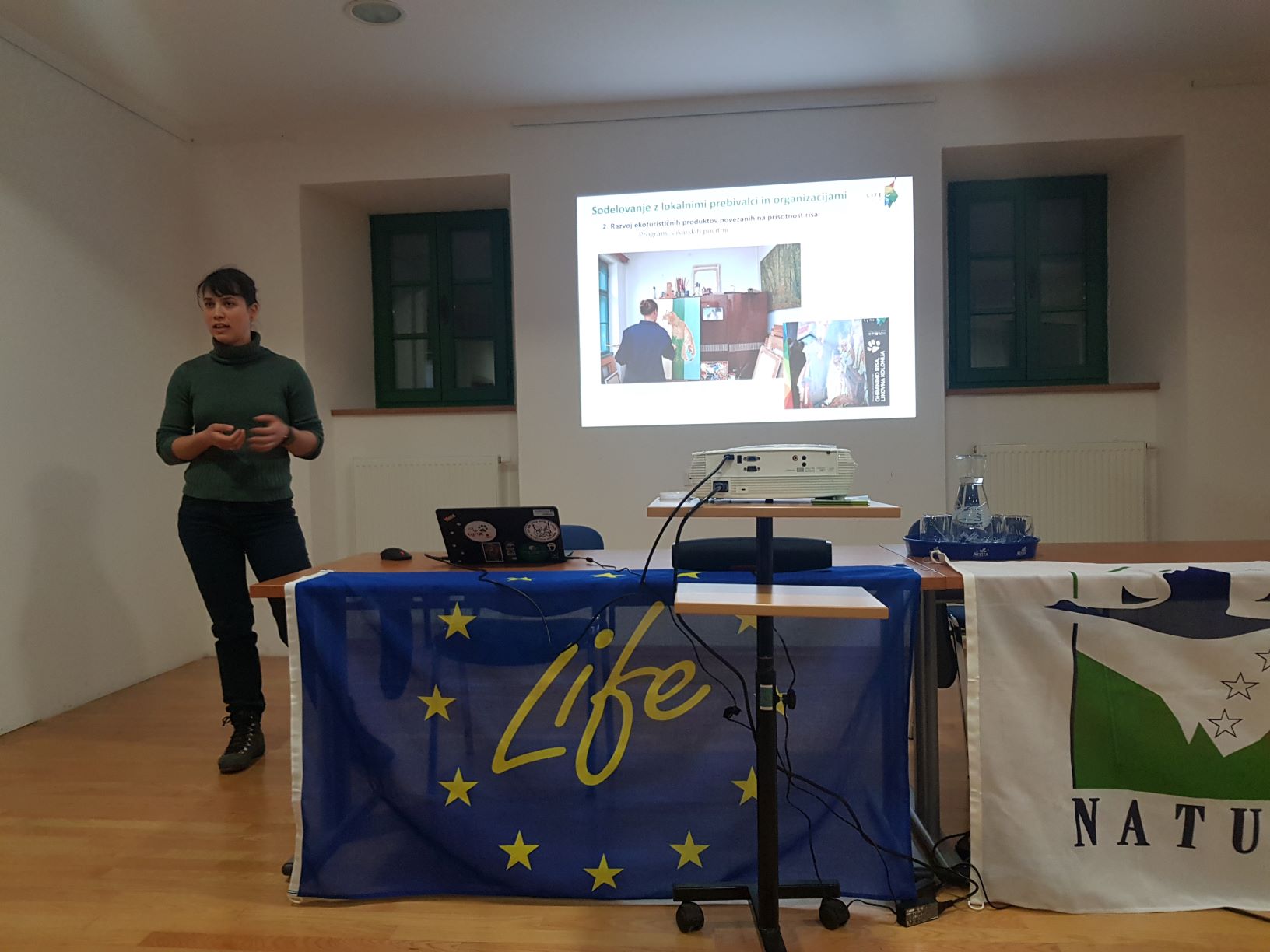 Path of the Lynx and lecture in Kobarid - Life lynx